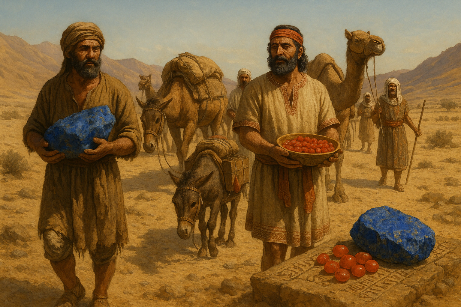 Gemstones and Trade in Ancient Mesopotamia and the Fertile Crescent ...